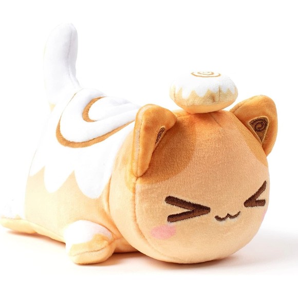 Aphmau Toys Aphmau Meemeows Cinnamon Roll Cat Plush Litter 3 223 New Open Box Poshmark